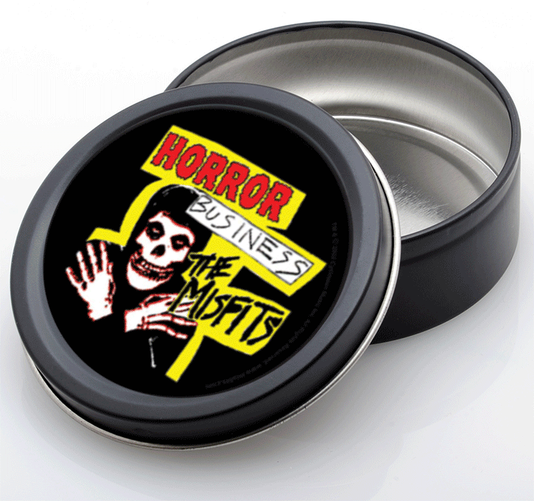 Stash Tins - Misfits Horror Business 3.5" Round Storage Container - The ...