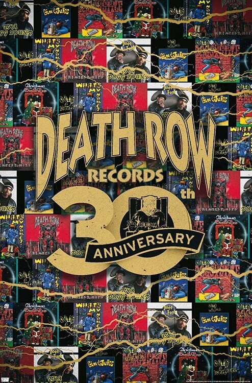 Death Row Records - 30th Anniversary Poster - 22.375" x 34" - The ...