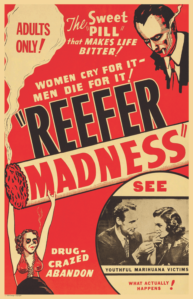 Reefer Madness Movie Mini Poster- 11" x 17" - The Blacklight Zone