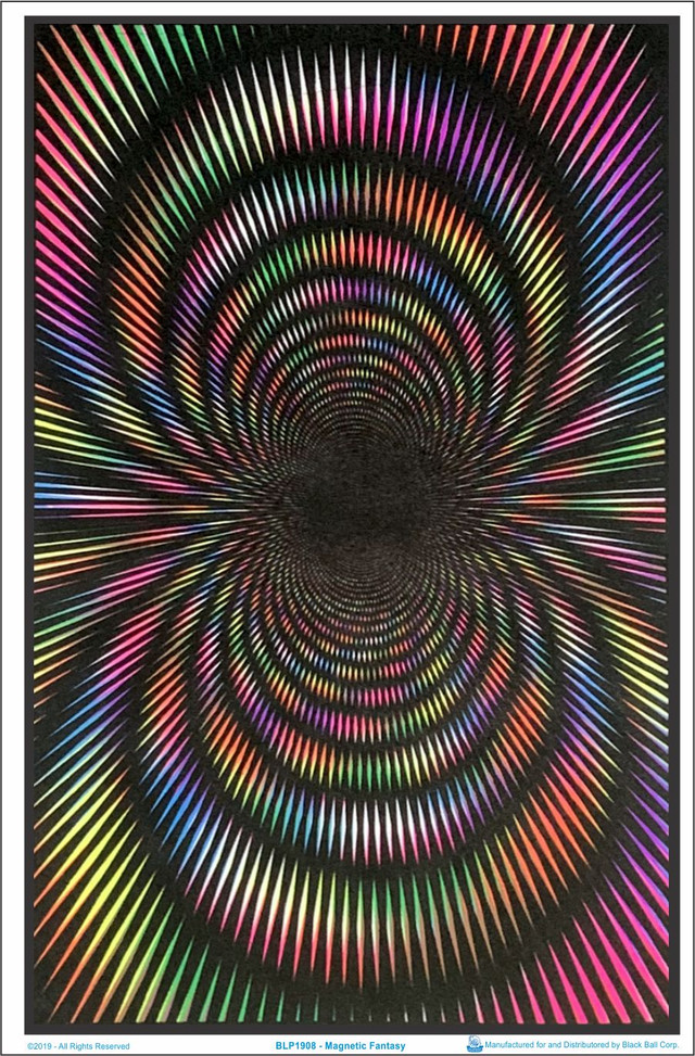 Minds Eye Black Light Poster 23 x 35 - The Blacklight Zone