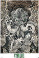 Cthulhu Poster 24" x 36" - The Blacklight Zone