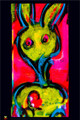 Periscope Bunny Mamma Non-Flocked Blacklight Poster 24" X 36" - The ...