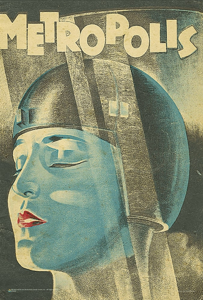 Metropolis Movie Mini Poster 12" x 18" - The Blacklight Zone