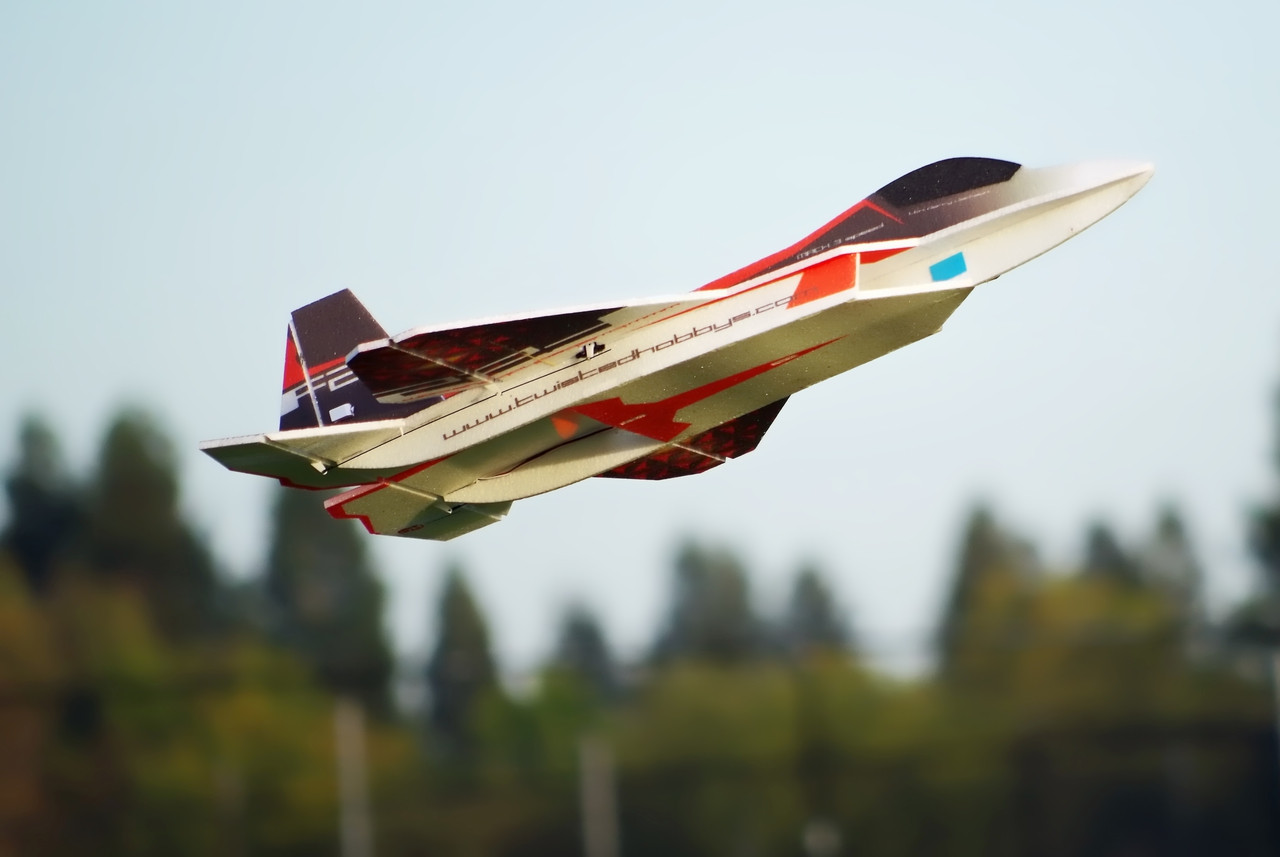 Twisted Hobbys 29" EPP Raptor Jet Rc Foam 3D Plane airplane Model kit ...