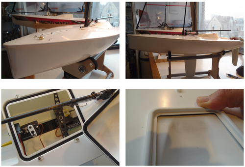 Hacker Models Mirco Magic Sailboat