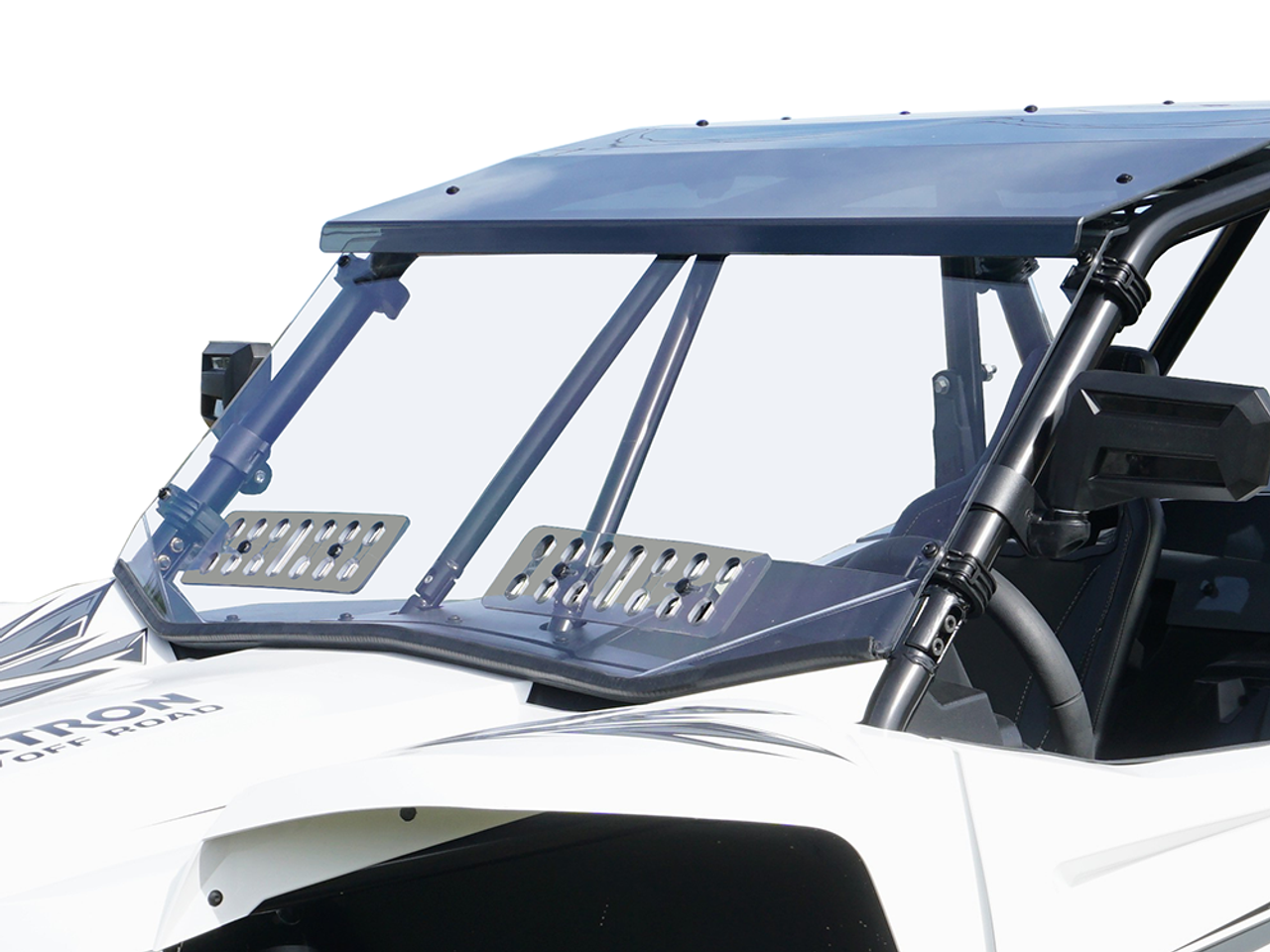 Textron Wildcat Xx Full Windshield Features Hard Coating And Dual Vents