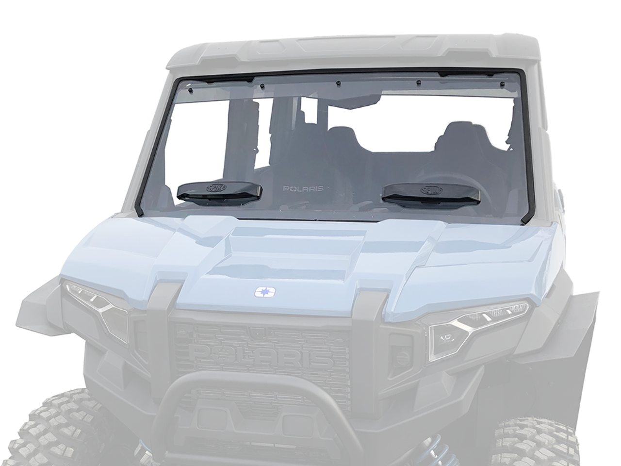 Polaris Xpedition Hard Coated Full Windshield Wcomfortflow Vents