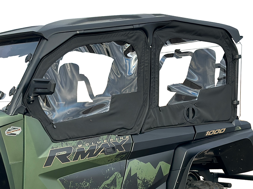 Yamaha Wolverine RMAX-4 Framed Upper Door Kit - Spike Powersports