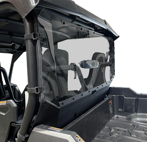 2025+ Yamaha RMAX-4 (w/bed) Tinted Rear Window With Vent - Spike ...