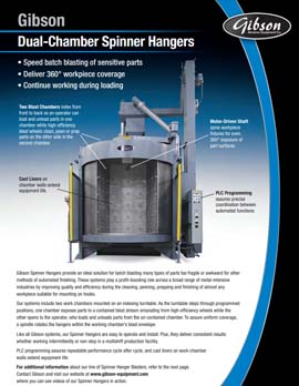 MODEL 24 X 60, SPINNER HANGER BLAST SYSTEM - IDS Blast