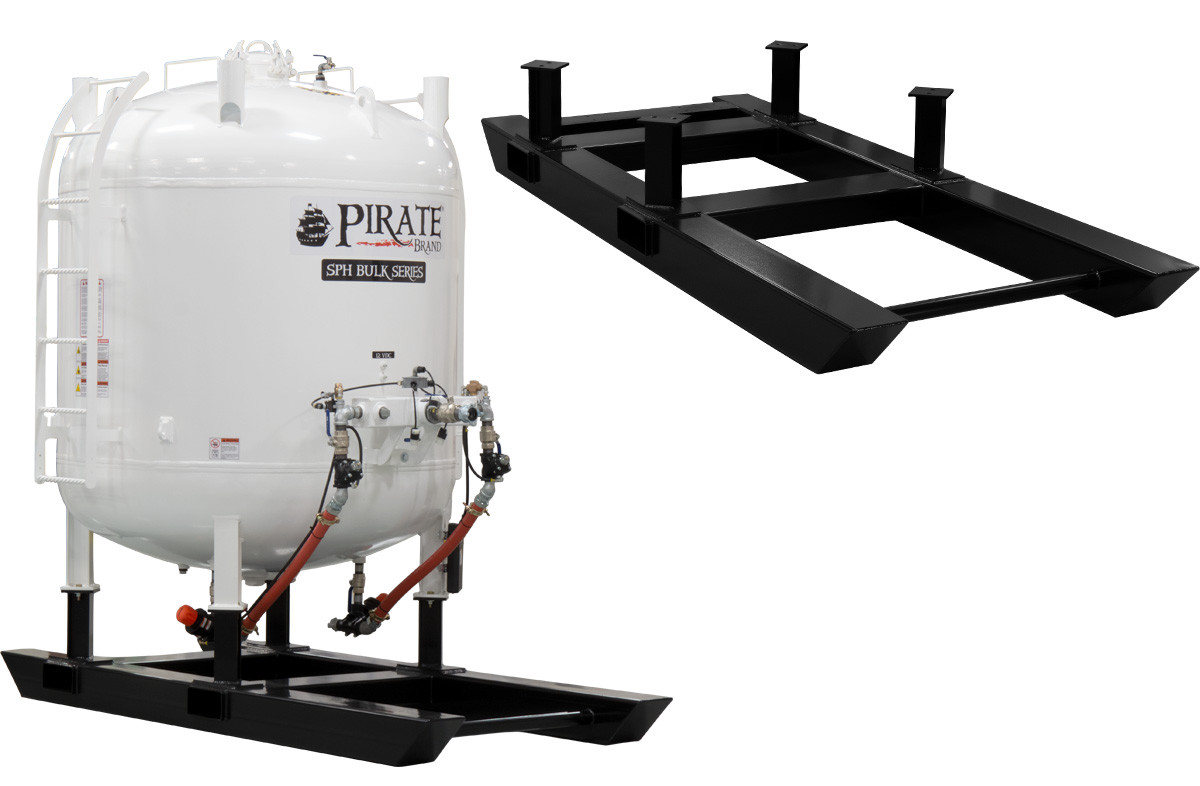 SKID, BULK UNIT MOUNT W/FORK POCKETS, INCLUDES GRAVEL-GUARD™ ELEVATED ...