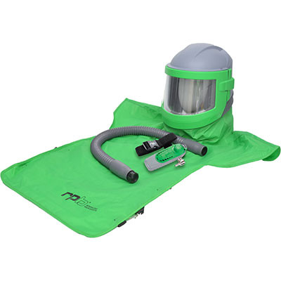 RESPIRATOR, RPB® NOVA 3®, W/ 38" NYLON CAPE C40 CLIMATE CONTROL DEVICE ...
