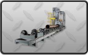 EQUIPMENT - WHEEL BLAST EQUIPMENT - PIPE BLAST SYSTEM - IDS Blast