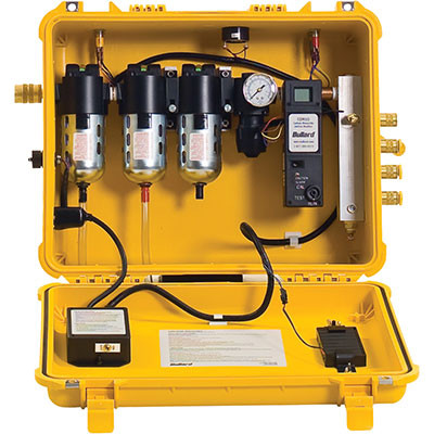 BULLARD CAB, 50 CFM BOX, 10 PPM CO SENSOR, PORTABLE AIR FILTER CO ...