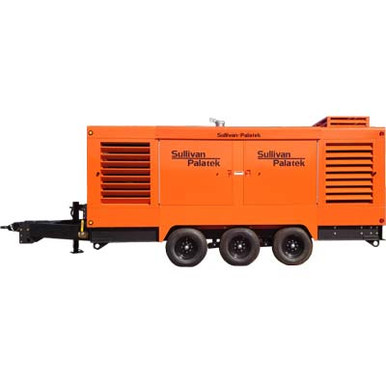 D1600 P WHEEL MOUNT AIR COMPRESSOR, 1600 CFM @ 150 PSIG, 540 HP ...