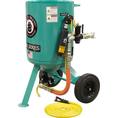 BLAST POT, PORTABLE, 6.0 CU FT, PRESSURE RELEASE, PNEUMATIC: INCL: AMV ...