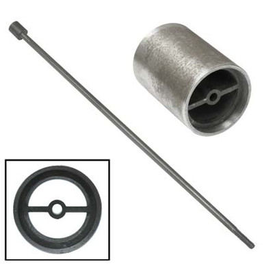 STEM SUPPORT ASSEMBLY W/THROAT ROD TIP, LARGE PIPE BLASTER - IDS Blast