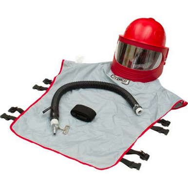 CLEMCO® APOLLO 600 RESPIRATOR W/ 1/2" CONSTANT FLOW CONNECTOR - IDS Blast
