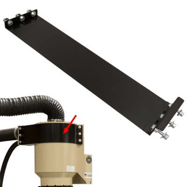 WEAR PLATE, 900 CFM RECLAIMER, (FACTORY INSTALLED) - IDS Blast