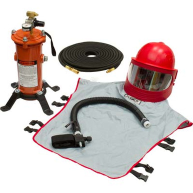 RESPIRATOR PACKAGE, CLEMCO® APOLLO 600, W/ FLOW CONTROL - IDS Blast