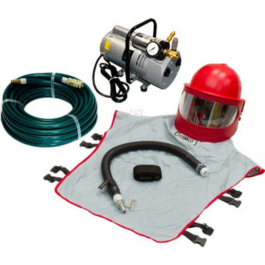 LOW PRESSURE RESPIRATOR PACKAGE, CLEMCO® APOLLO 600 - IDS Blast