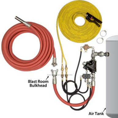 COMPRESSED AIR BLOW-OFF KIT, PNEUMATIC 1" - IDS Blast