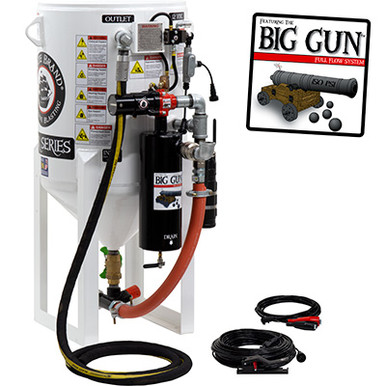 BLAST POT, STATIONARY, 6.5 CU FT, PRESSURE RELEASE, ELECTRIC 12VDC, MPV ...