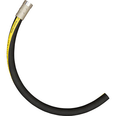 BLOWDOWN HOSE ASSY, 3/4" x 3', SURVIVOR™, 4 PLY, WP 150 PSI - IDS Blast