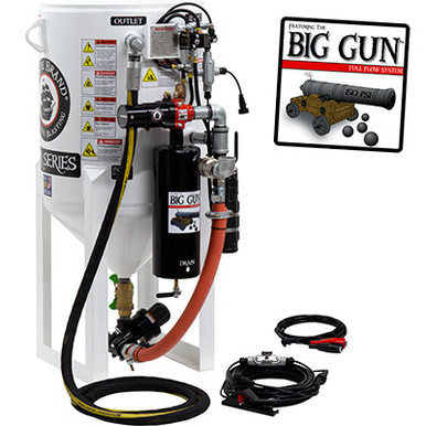 BLAST POT, STATIONARY, 6.5 CU FT, ELECTRIC 12VDC, APV II, 1-1/2" PIPING ...