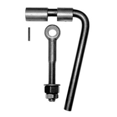 CLOSURE 10", CAMLOCK HANDLE ASSY 5 BOLT, 1/2" BOLT, 7/8" CAM DIAMETER ...