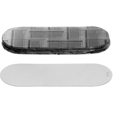 BULLARD 77/88VX, ACETATE OUTER LENS .040" THICK, CLEAR OVAL (8 PACKS OF ...