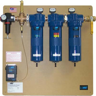MST® BA200 PANEL MOUNTED BREATHING AIR FILTER SYSTEM W/ 'CO' MONITOR ...
