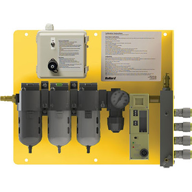 BULLARD CAB, 50 CFM PANEL, 10 PPM CO SENSOR, PANEL MOUNT AIR FILTER ...