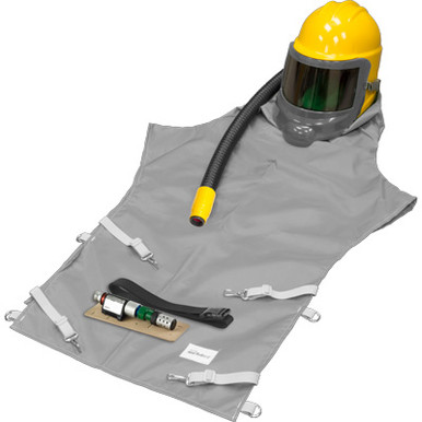 BULLARD GENVX(GVX), COMPRESSED AIR RESPIRATOR, 38" CAPE 38VX, HC2400 ...