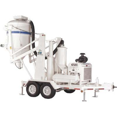 HURRICANE 500 TRAILER MOUNTED INDUSTRIAL VACUUM, 2350 CFM CAPABLE OF 27 ...