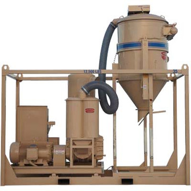 HURRICANE 800EM SKID MOUNTED INDUSTRIAL VACUUM, 4500-5660 CFM CAPABLE ...