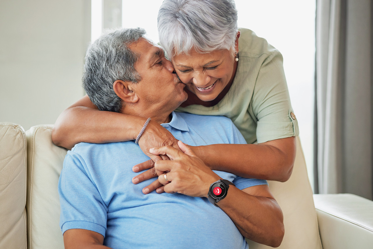 Senior Smart Watch With Fall Detection & GPS (Service Plan)
