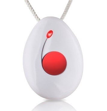 Medical Alert Necklace for Seniors | Jewelry Pendant Holder Silver