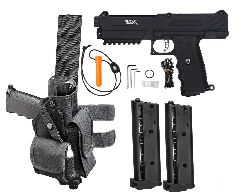 Tippmann Gun Package Kit - Stormer Elite Dual Fed - Epic
