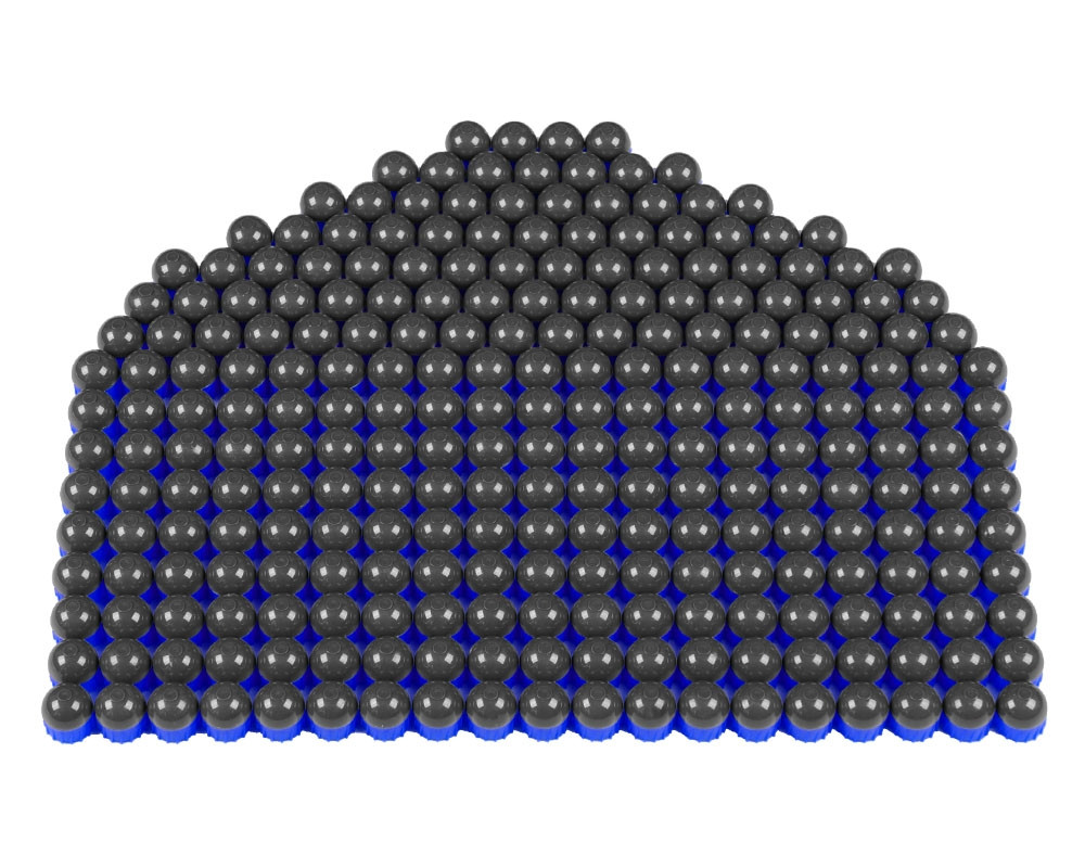 First Strike .68 Caliber Paintballs - FSR - 250 Rounds - Smoke/Blue ...
