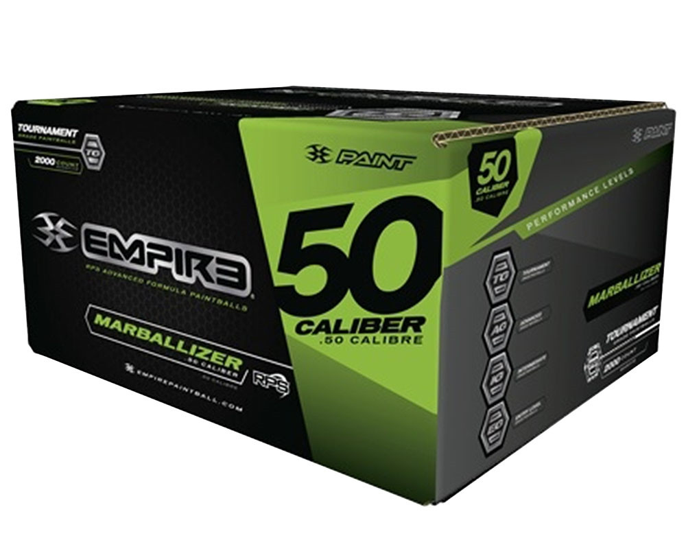 Empire .50 Caliber Paintballs - Marballizer - 2,000 Rounds