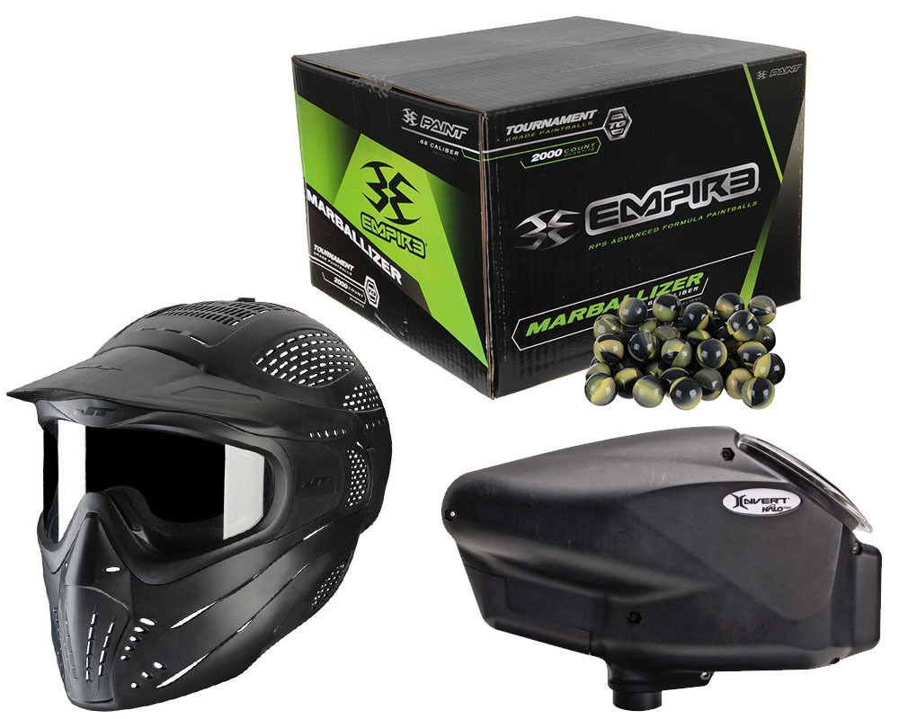 Empire Loader, Mask & Paintball Combo - Halo Too Loader, JT Premise ...
