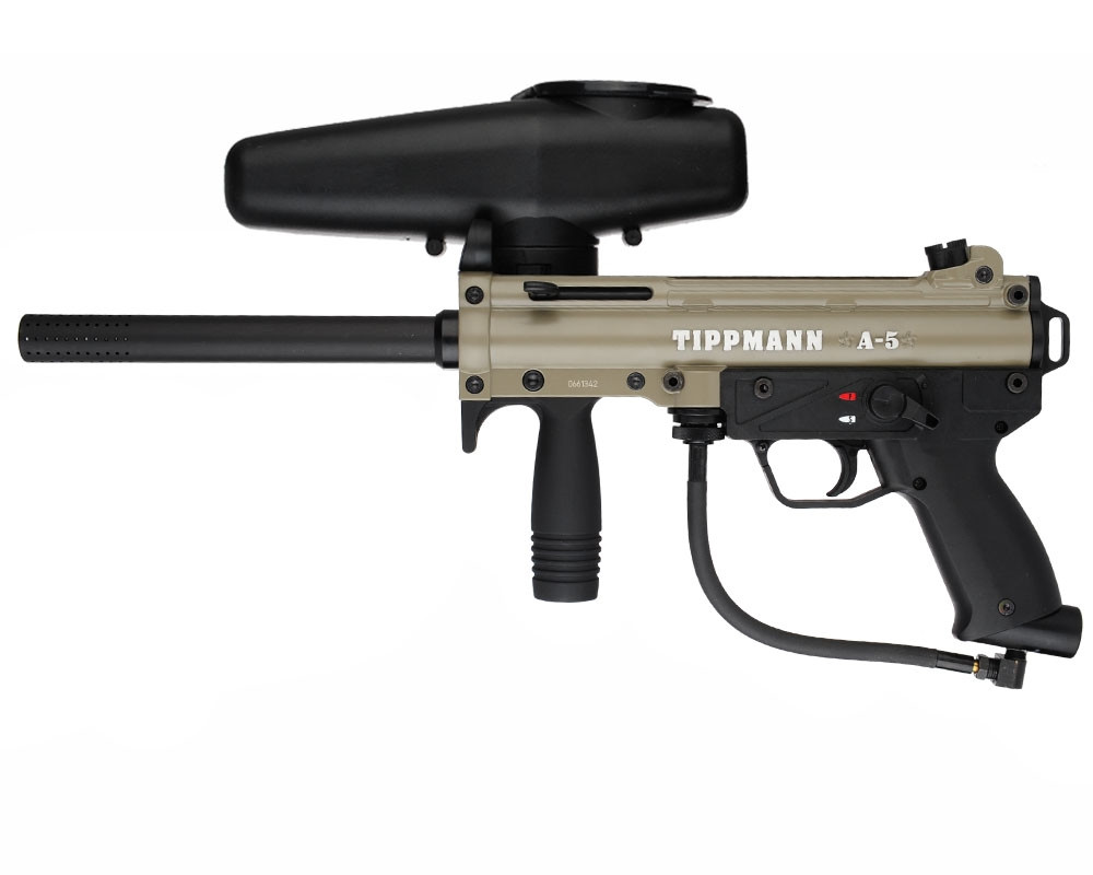 Tippmann Gun - A5 Semi Auto - Dark Earth