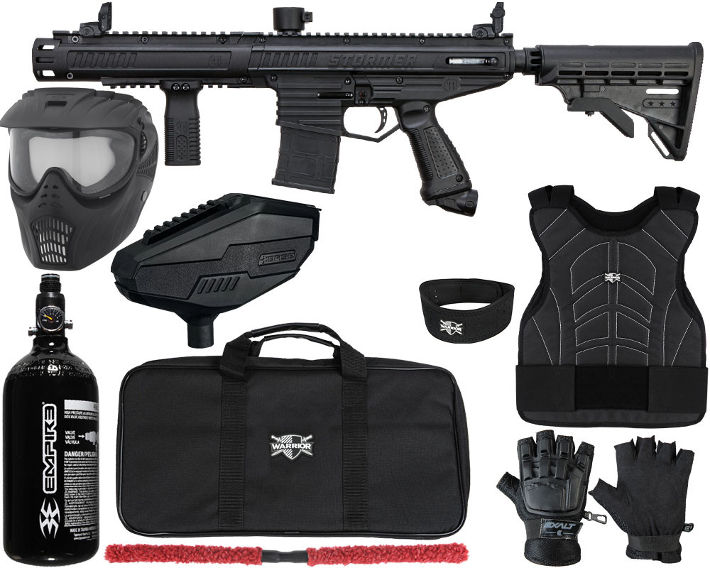 Tippmann Gun Package Kit - Stormer Elite Dual Fed - Epic