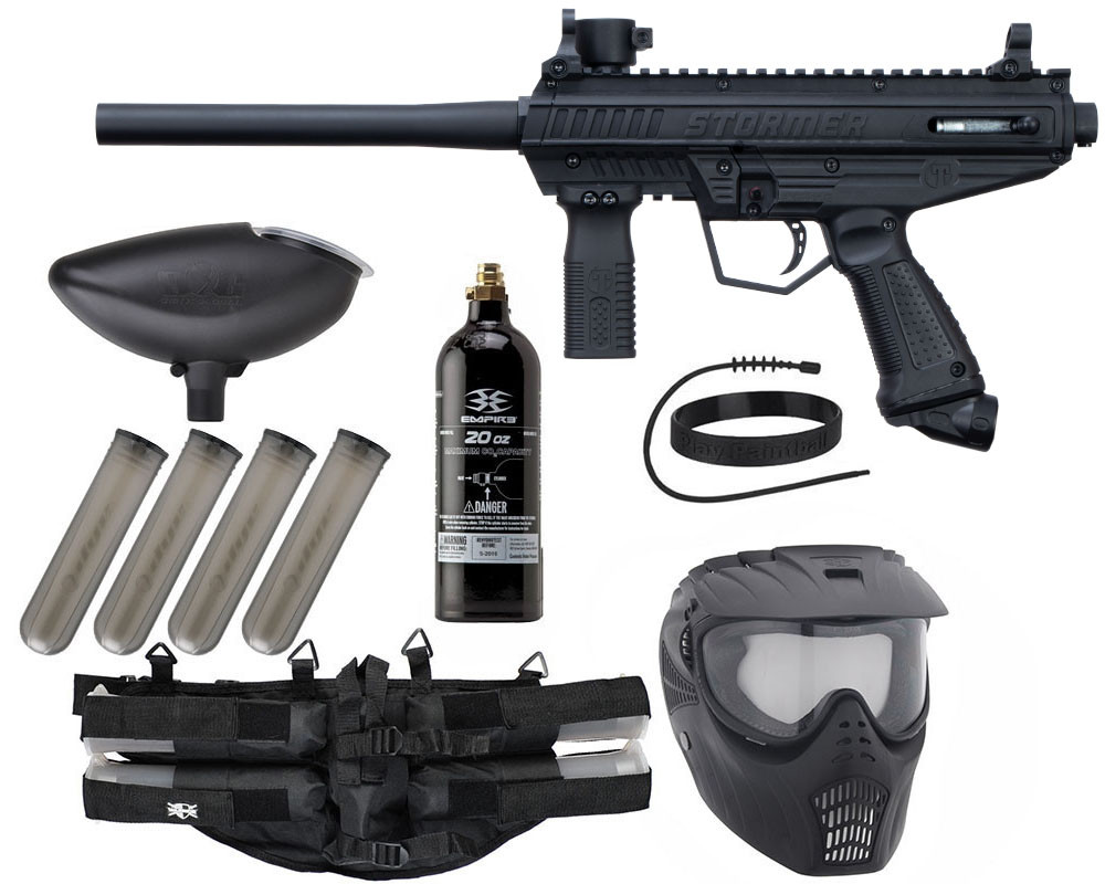 Tippmann Gun Package Kit - Stormer Elite Dual Fed - Epic