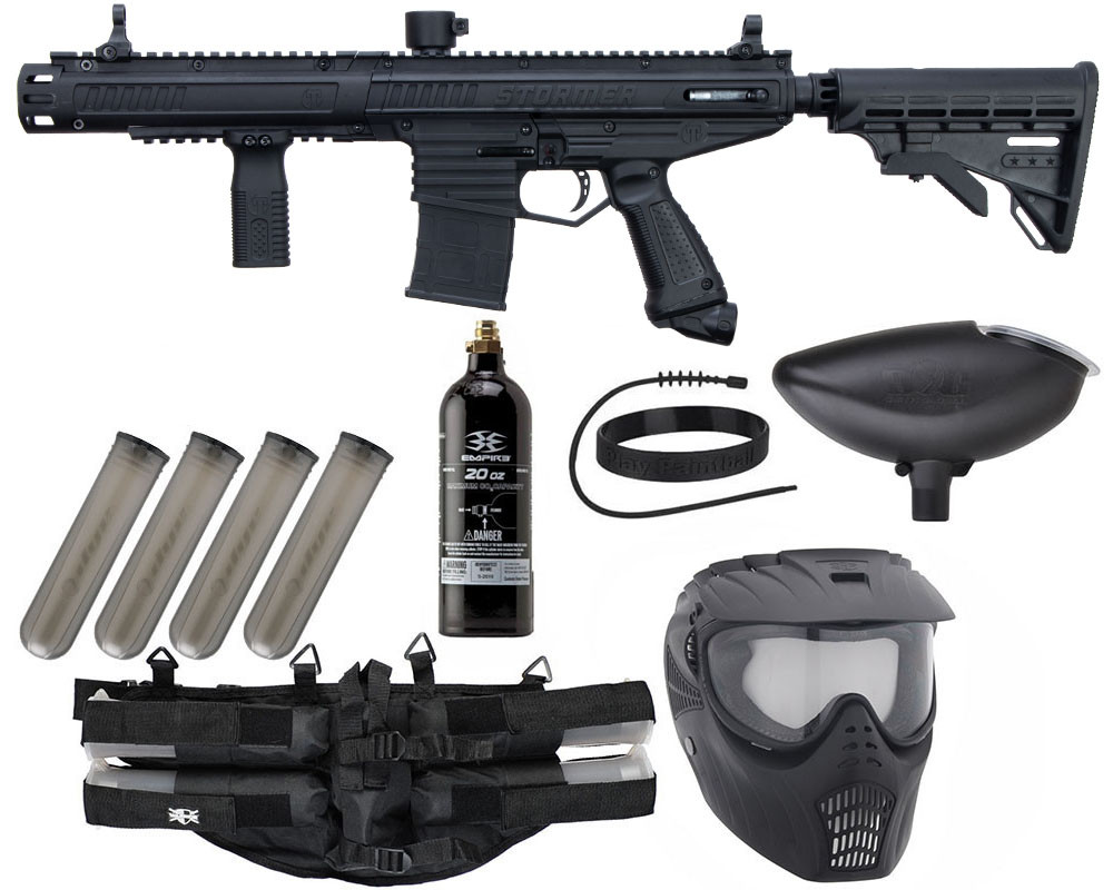 Tippmann Gun Package Kit - Stormer Elite Dual Fed - Epic