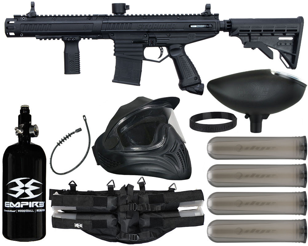 Tippmann Gun Package Kit - Stormer Elite Dual Fed - Epic