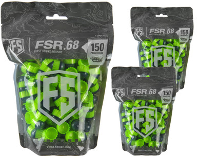 First Strike .68 Caliber Paintballs - FSR - 450 Rounds