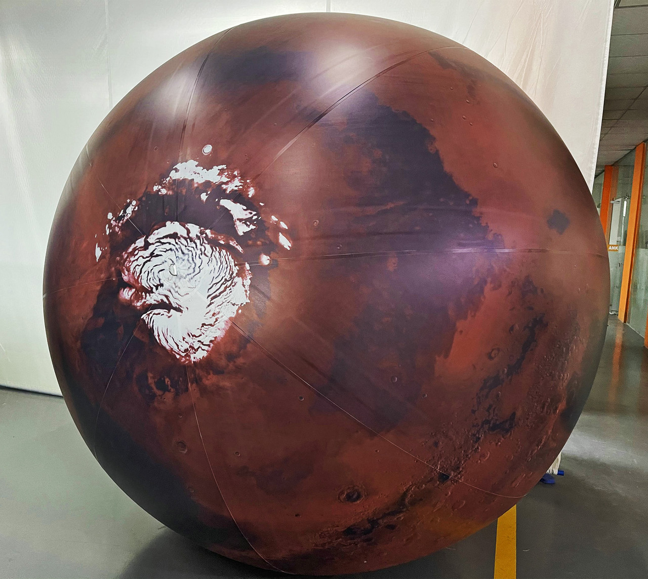 7' Mars Satellite Image Inflatable Globe