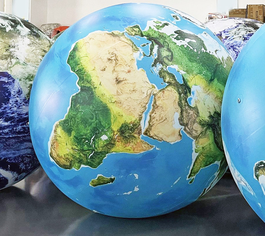 Inflatable World Globes